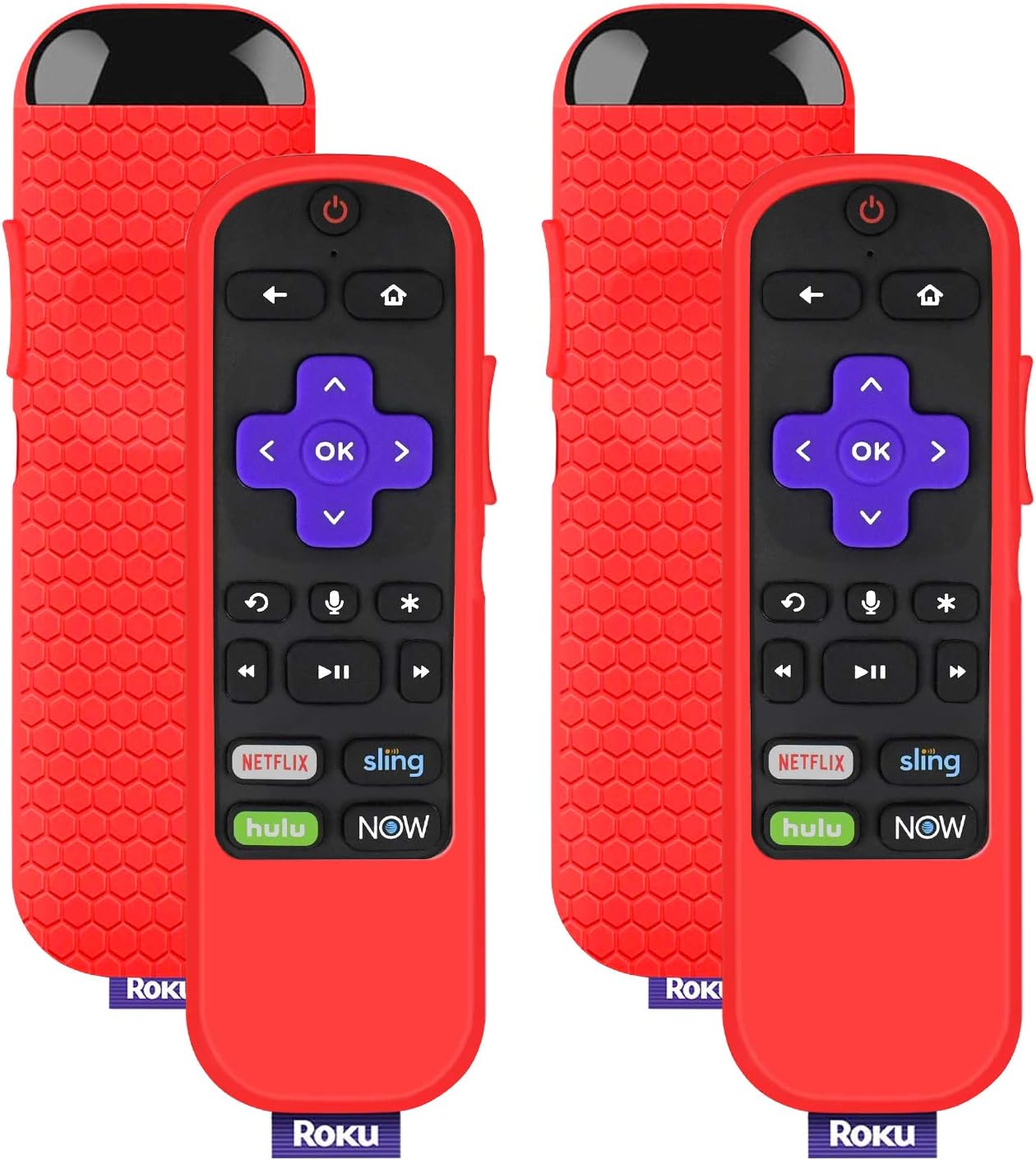Amazon.com: 2 Pack Silicone Case for TCL Roku TV RC280 Remote ...