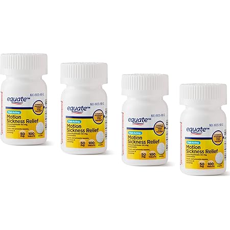 Amazon.com: Driminate Generic for Dramamine Motion Sickness 50 mg Anti ...