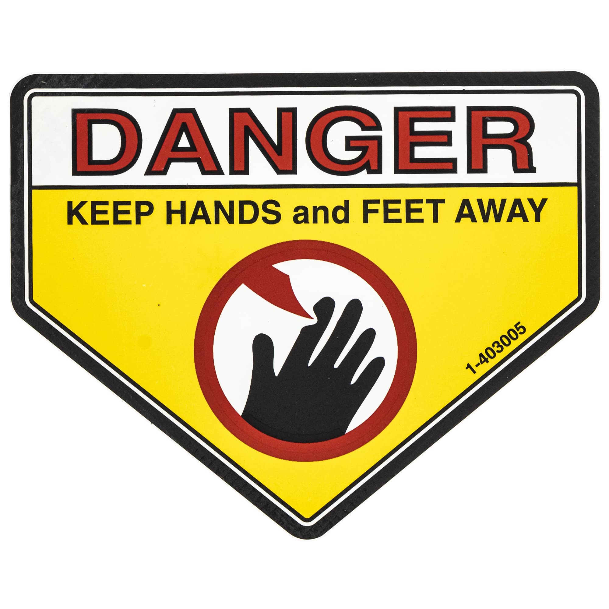Amazon.com: Exmark 1-403005 Danger Decal 1-323592 : Automotive
