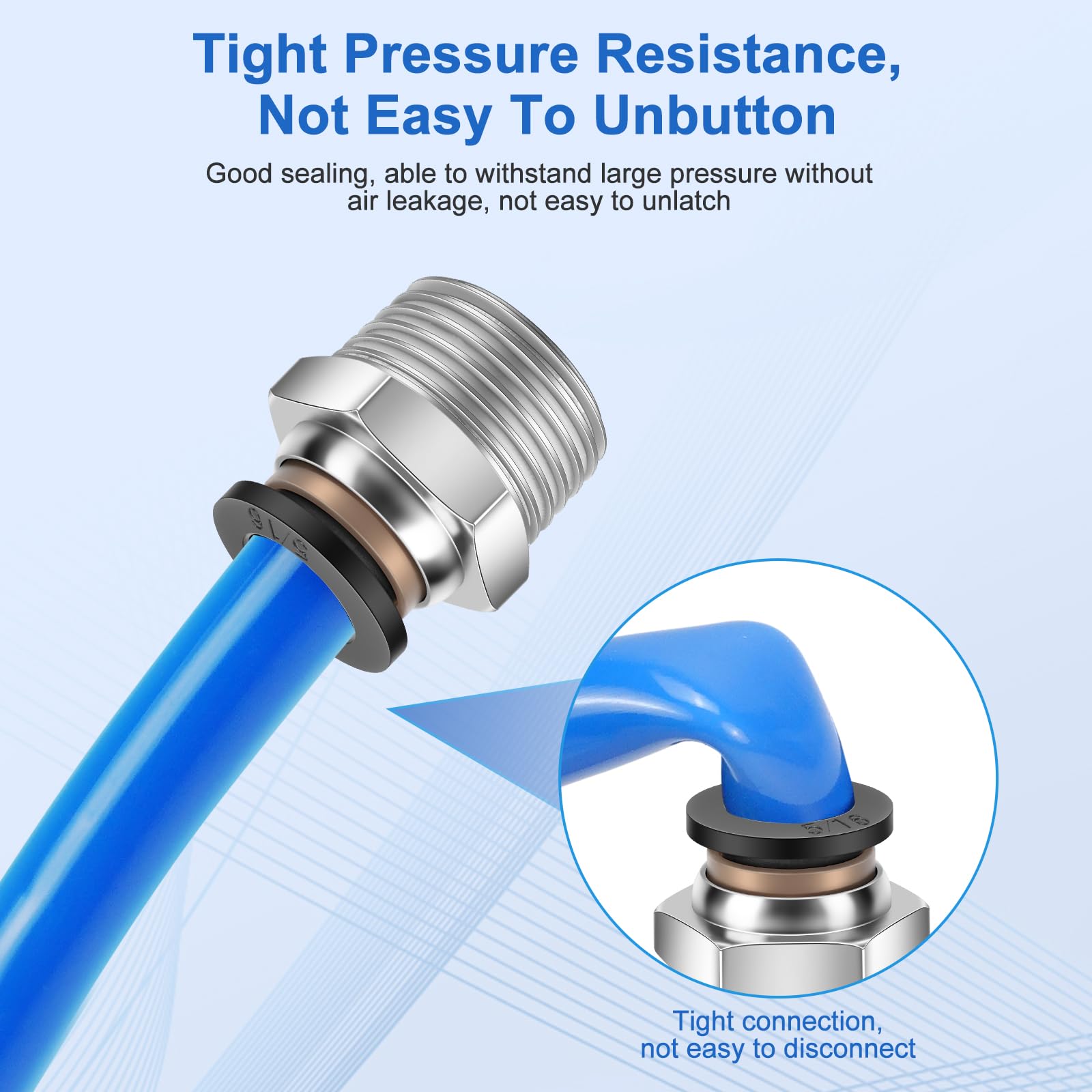 Snapklik.com : CNAODUN 10 Pcs Push-to-Connect Fittings 5/16 Inch Tube ...
