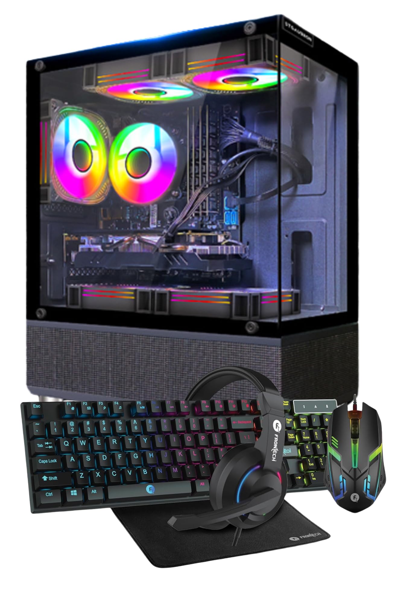 CHIST Dragon Warrior Gaming Pc (RX 580 8GB GPU, Core i7 6th Gen ...