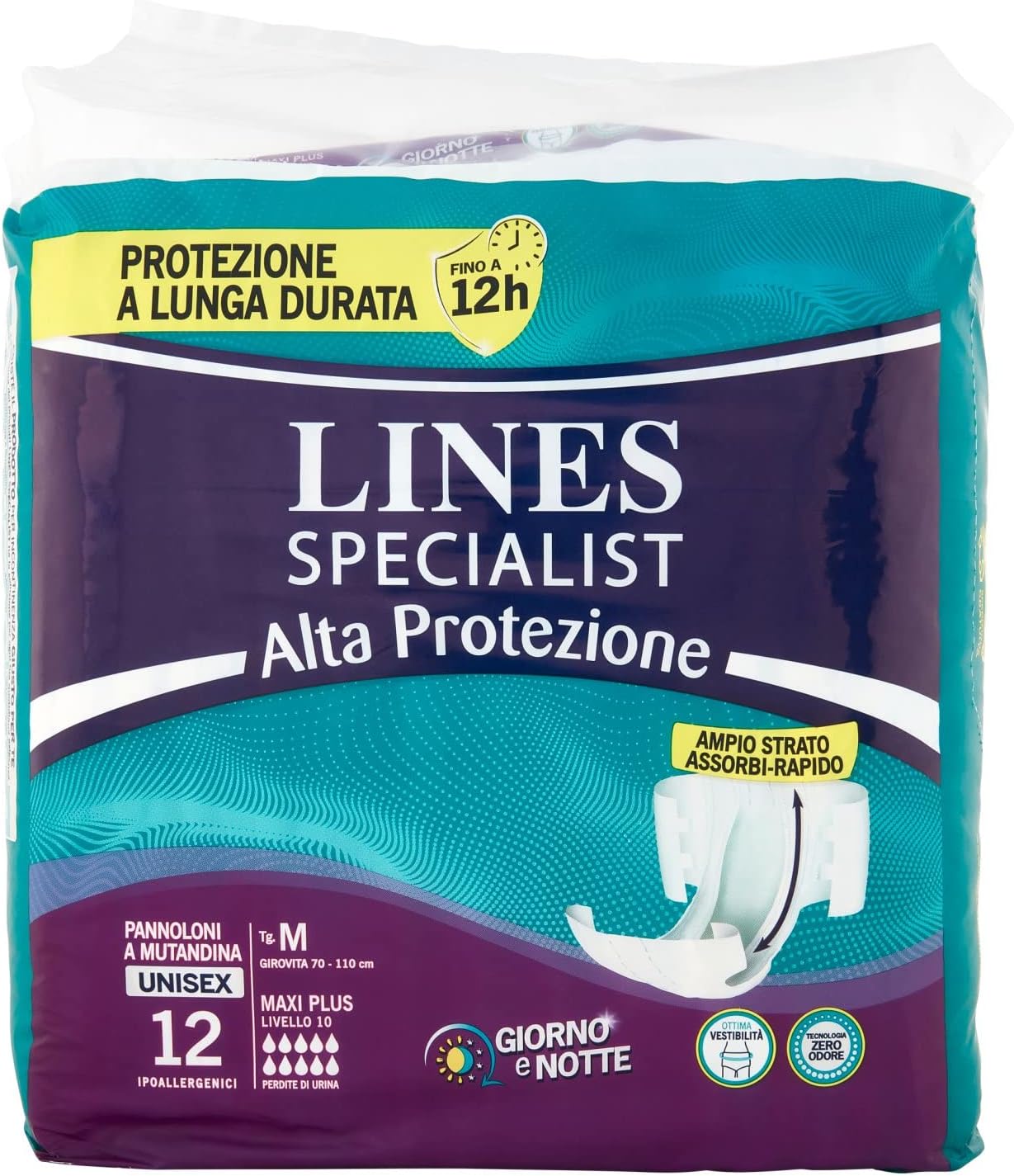 Lines Specialist Pannolone a Mutandina Maxi Plus Alta Protezione per ...