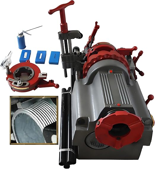 HayWHNKN Pipe Threader Machine, Electric Pipe Threading Machine 1/2" to ...