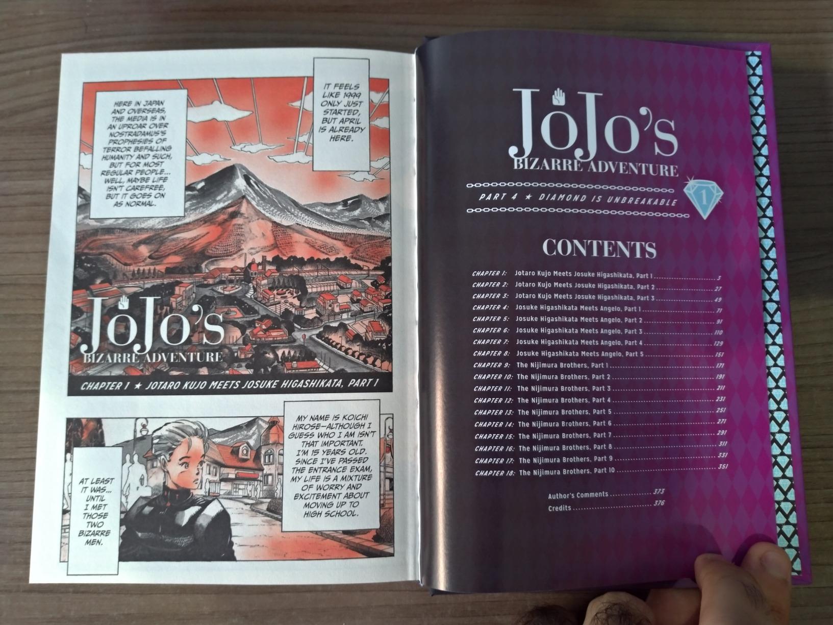 Jojo's Bizarre Adventure: Part 4-Diamond Is Unbreakable, Vol. 1: Volume ...