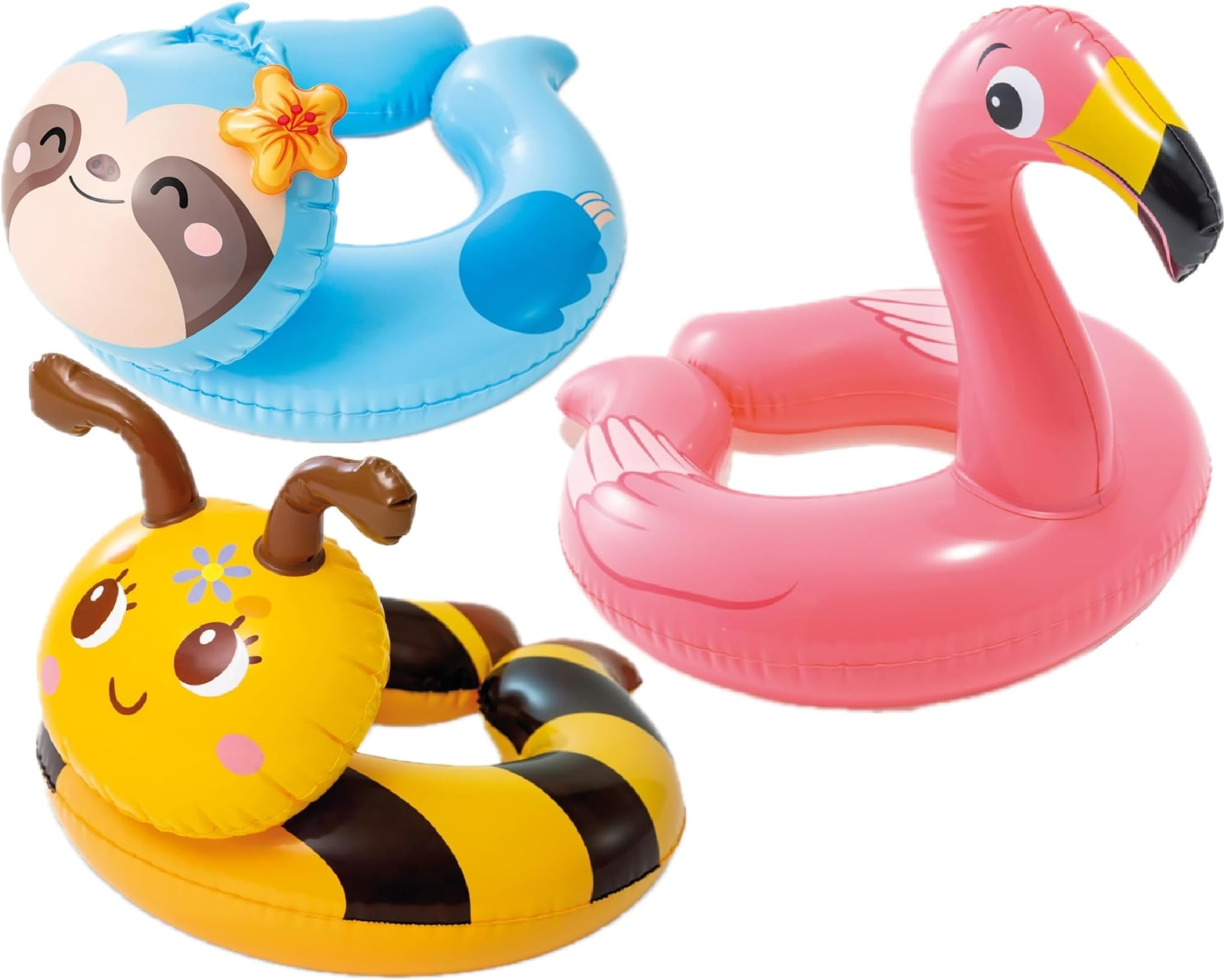 Intex inflatable animals swim ring - assorted colors and models/color ...