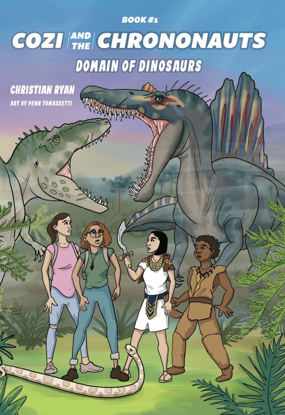 Amazon.com: Domain of Dinosaurs: Cozi and the Chrononauts, Book #1: ...