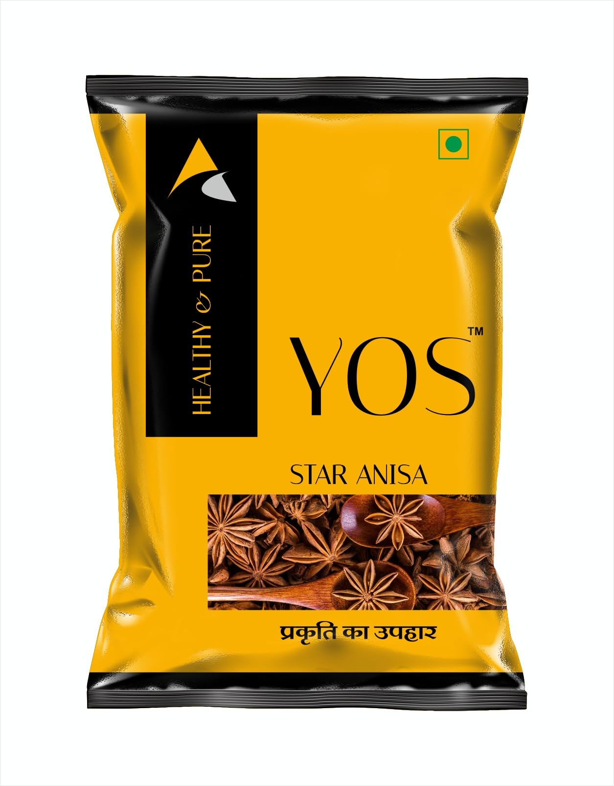YOS Whole Star Anise, Chakri Phool, Badiyan Phool, Star Aniseed ...
