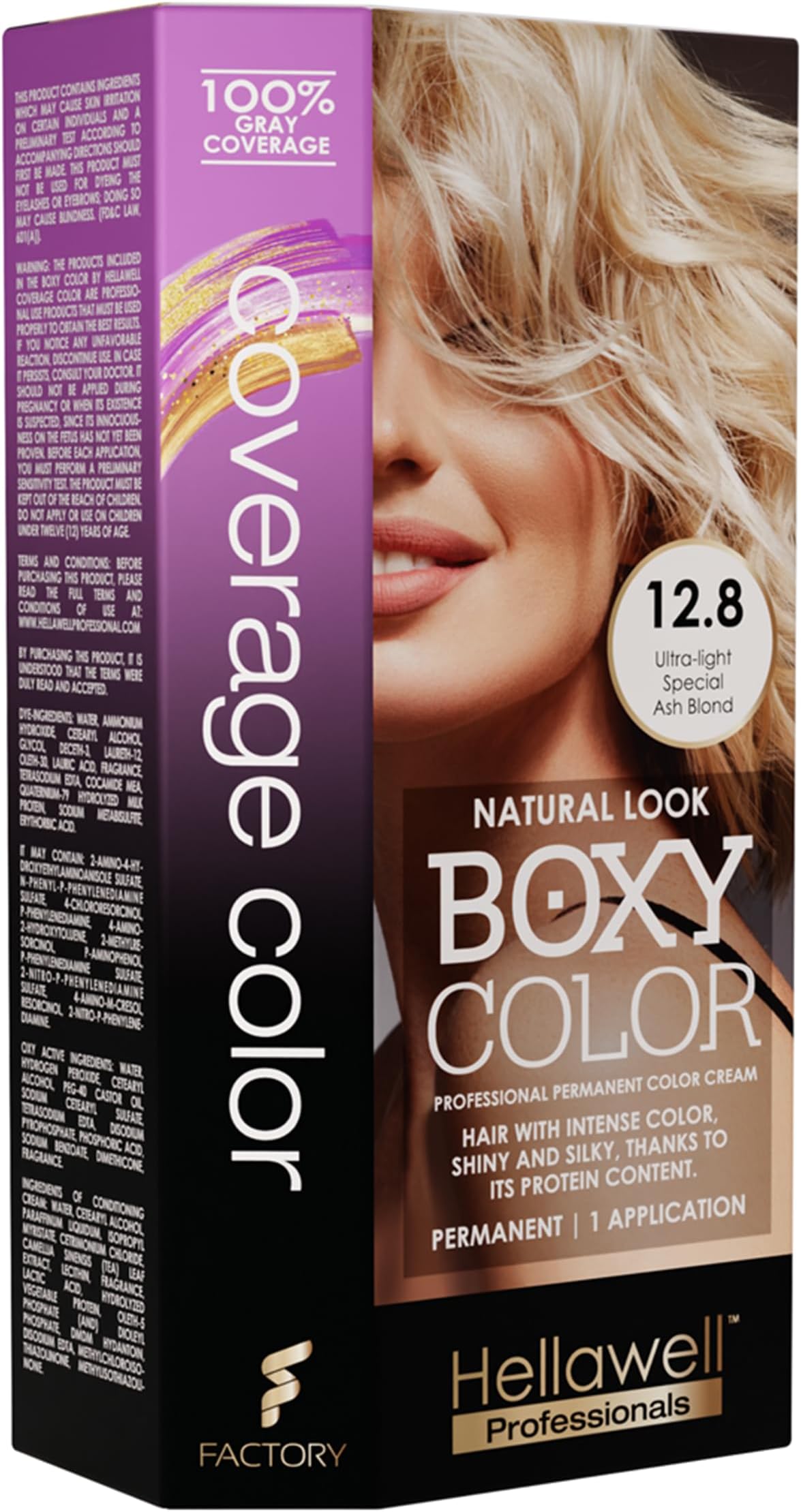 Amazon.com : BOXY COLOR Coloring kit professional, permanent color ...