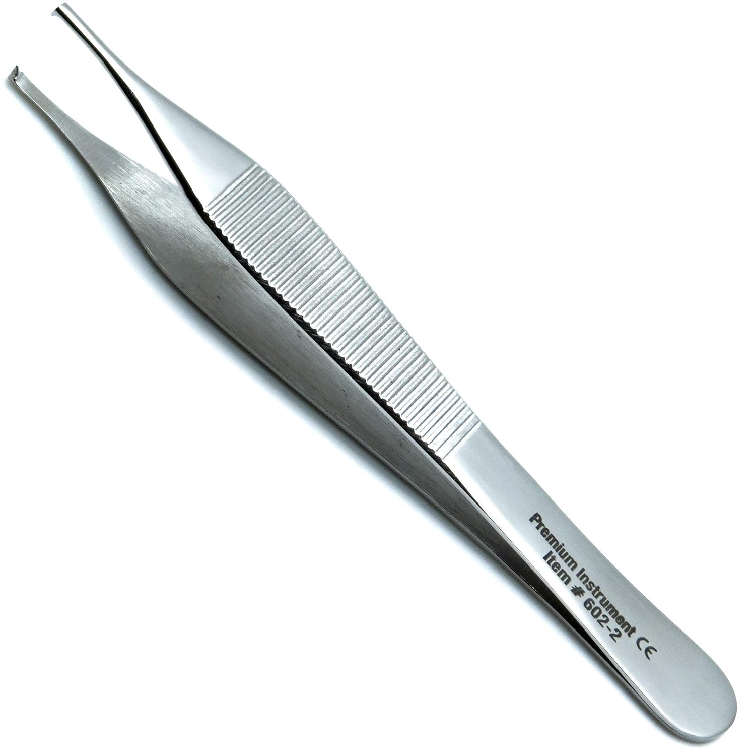 Amazon.com: Adson Kocher Dressing Tweezer 12cm 1x2 Rat Tooth Dental ...
