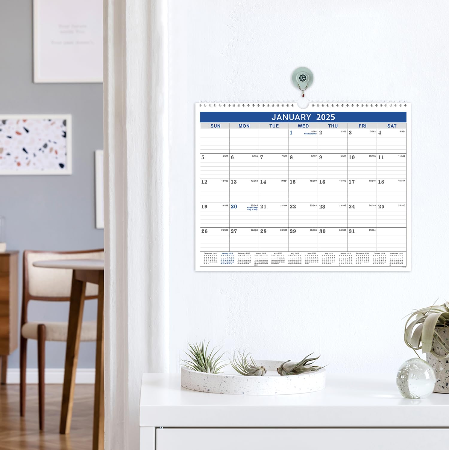Snapklik.com : 2025 Calendar - 2025 Wall Calendar From Jan 2025 ...