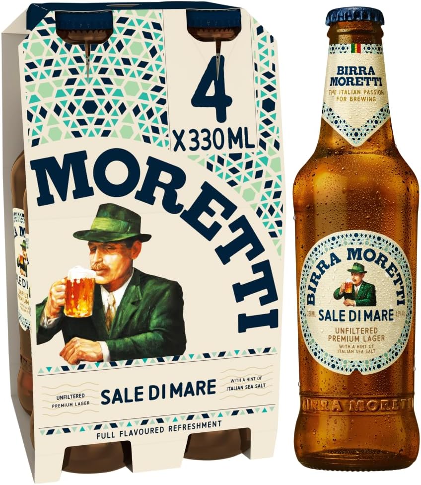 Birra Moretti Sal De Mare 4 x 330ml : Amazon.co.uk: Grocery