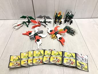 Amazon.co.jp: YUJIN Capsule Zoids Blocks PART1, Set of 7 Types ...