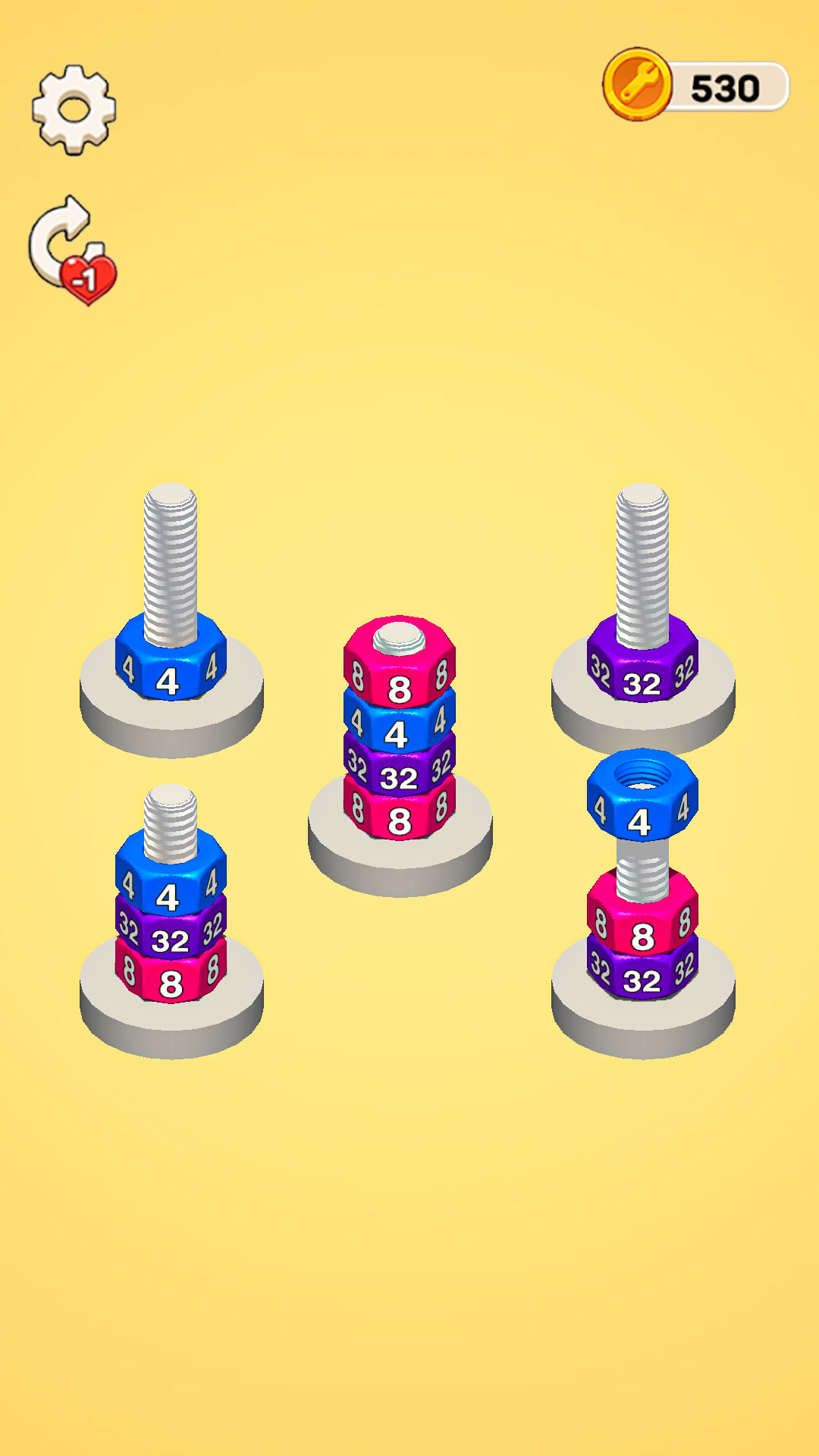 Nuts Sort Master, Nut Sort-Color Puzzle Game, Nut Sort: Color Sorting ...