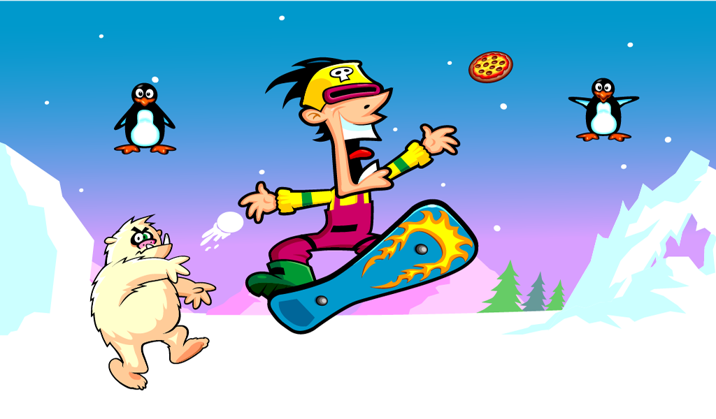 Snowboard Penguin Smackdown - App on Amazon Appstore