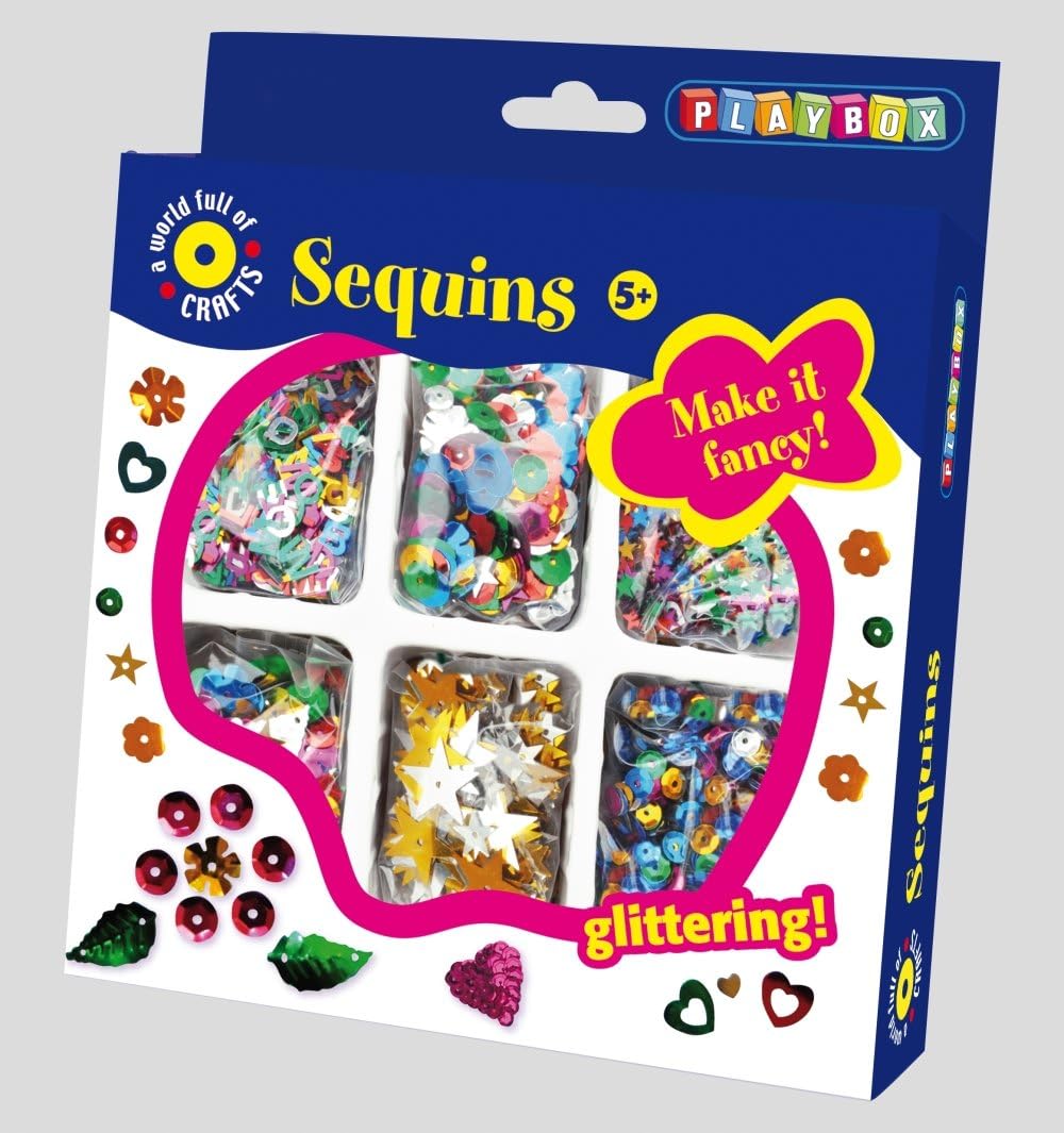 Amazon.com: Playbox Sequins Craft Set : Everything Else