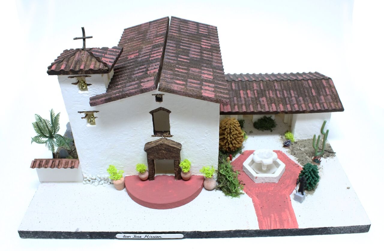 Location Of San Jose California Mission Models