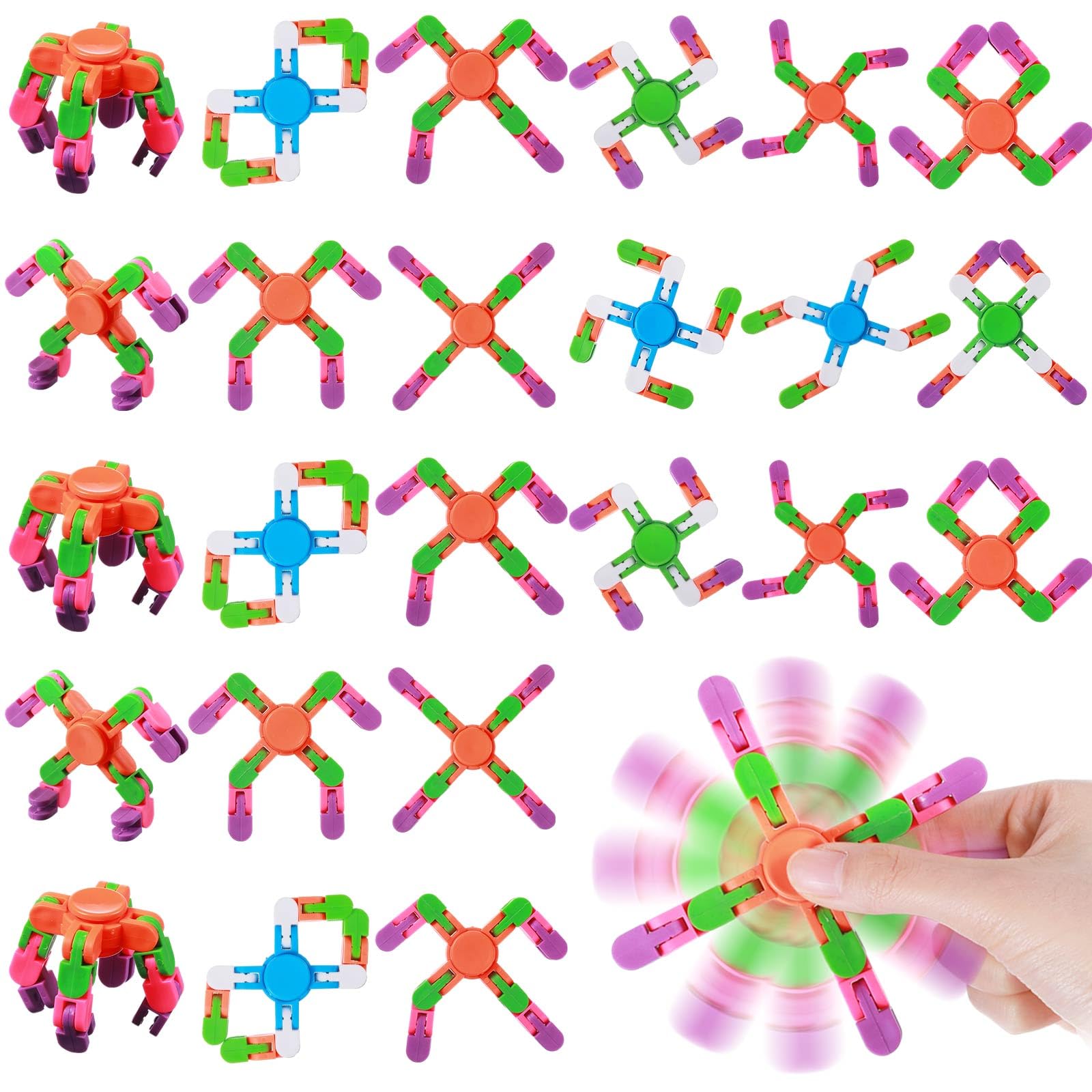 Snapklik.com : Zhanmai 36 Pack Fidget Spinners For Kids Fingertip Toys ...