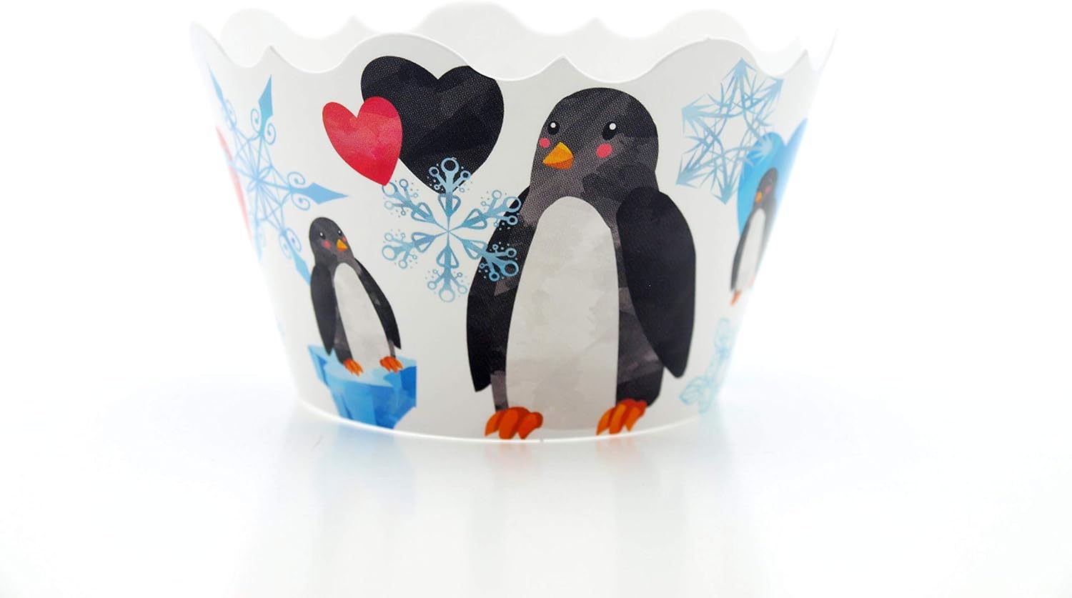 Amazon.com: Penguin Party Supplies Cupcake Wrappers (12 Pack) - "Winter ...