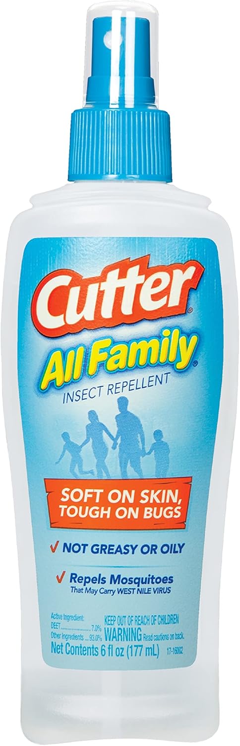 Amazon.com: Cutter Repelente de insectos All Family, repelente de ...