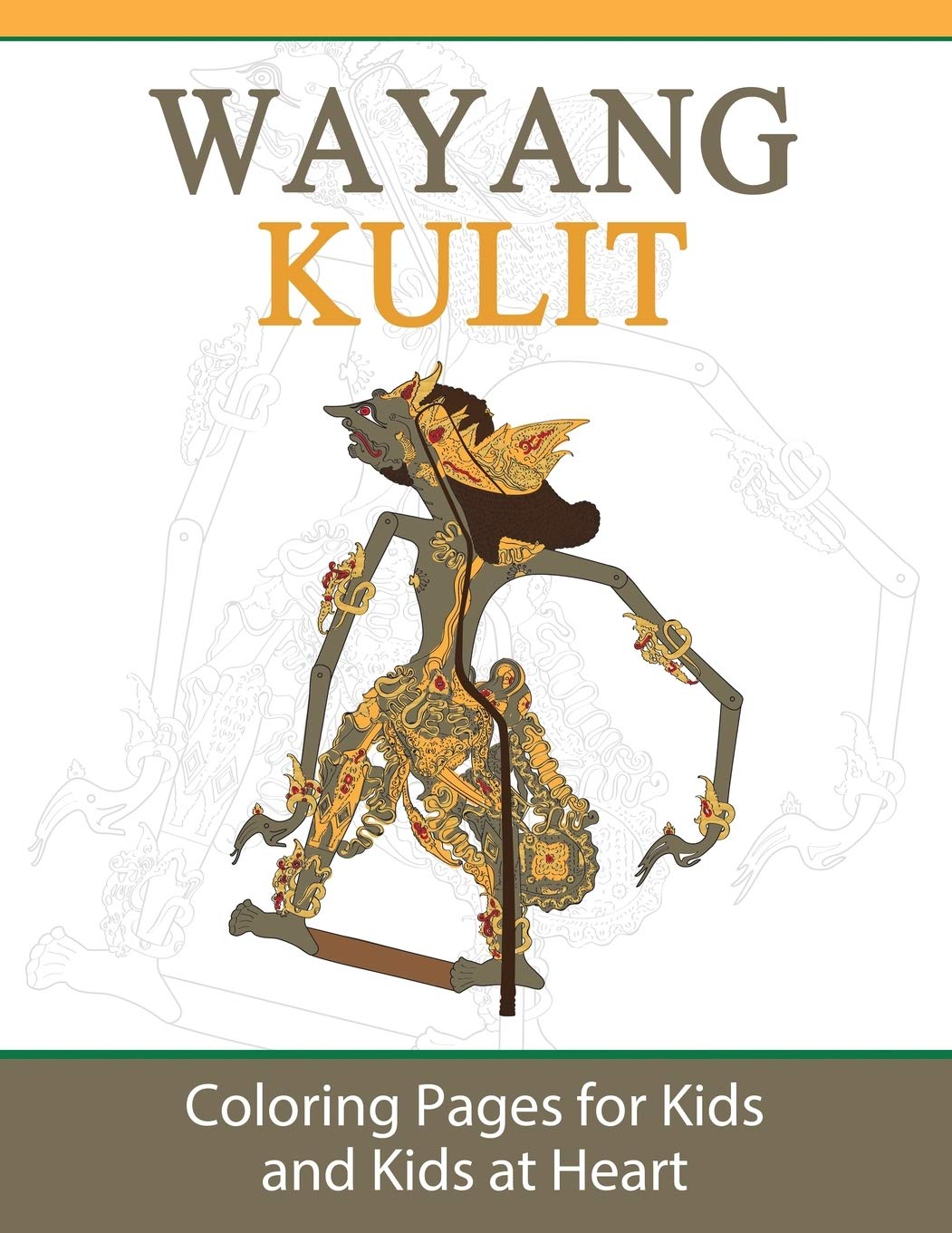 Amazon.fr - Wayang Kulit: Coloring Pages for Kids and Kids at Heart ...