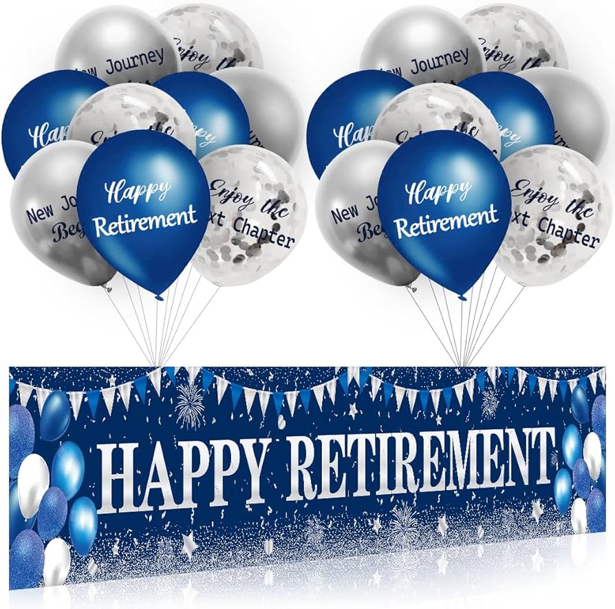 Retirement Party Banners Big Dot Of Happiness Teacher Retirement