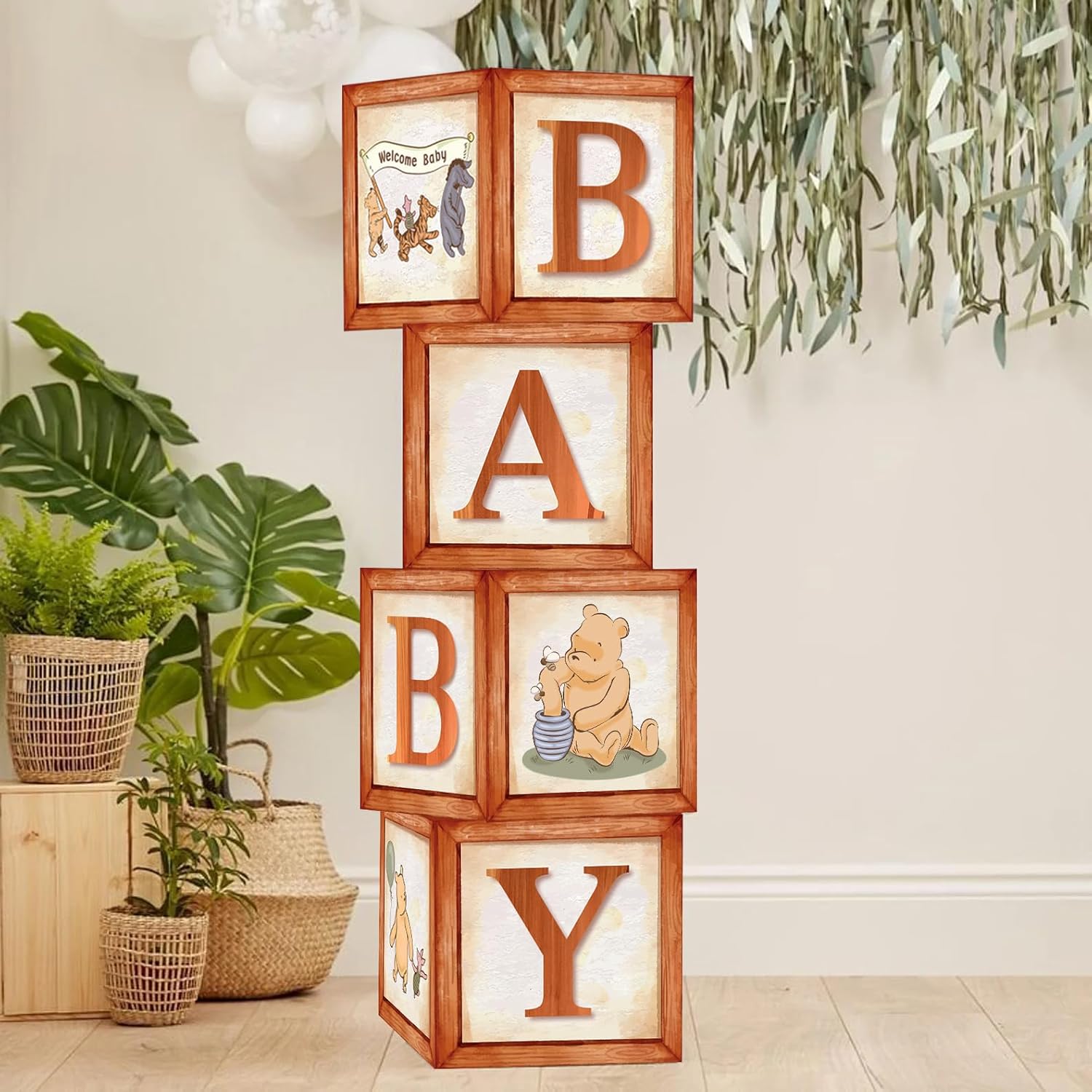 Amazon.com: Sweet Baby Classic Winnie Pooh Baby Shower Decorations ...