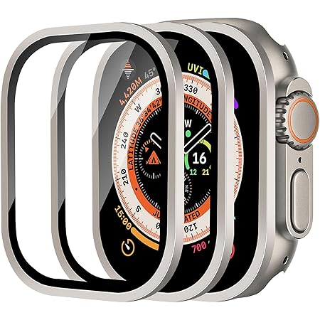 Amazon.com: WSKEN for Apple Watch Ultra 2/Ultra Screen Protector 49mm ...