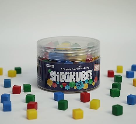 Amazon.com: KOMARC GAMES StickiKubes - Mini Stacking Cubes That Stick ...