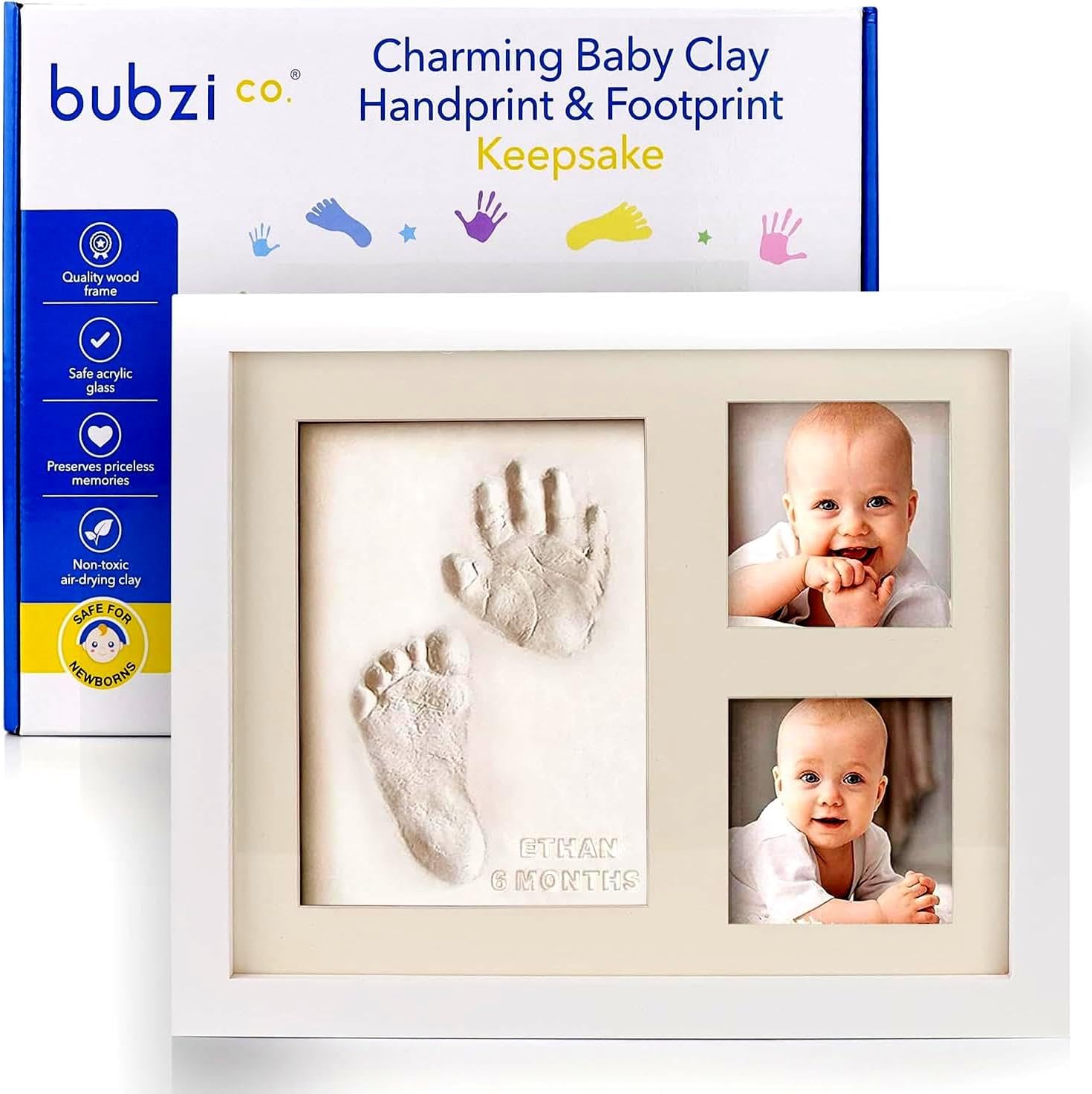 Kisfam Baby Hand and Footprint Kit,Baby Footprint Kit, Perfect for ...