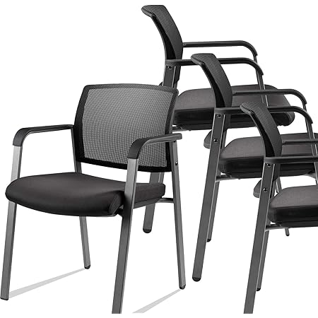 Amazon.com: BROBRIYO, 10 Pack Stackable Conference Room Chairs with ...