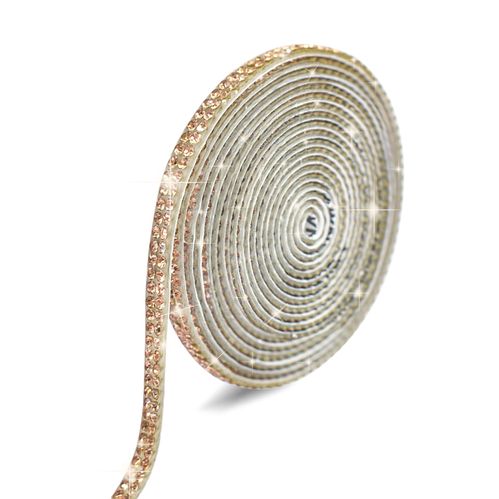 Noewmub Crystal Rhinestone Diamond Ribbon Strips, Rhinestone Stickers ...