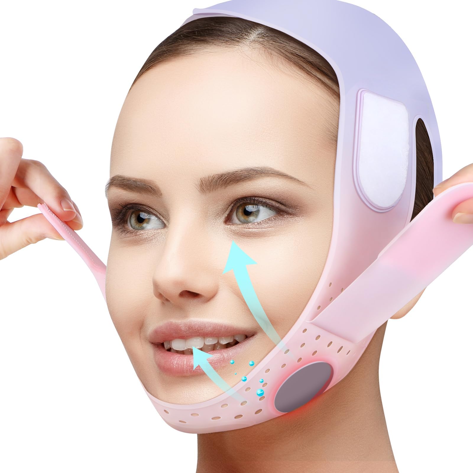 Amazon.com: OORSE Silicone V Line Face Lifting Mask with Adjustable ...
