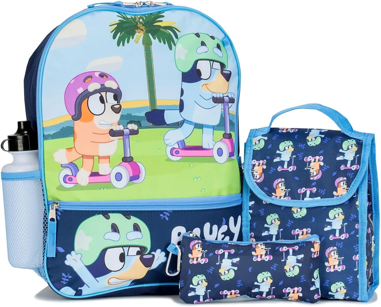 Amazon.com | Kids Disney Bluey and Bingo Backpack with Lunch bag and ...