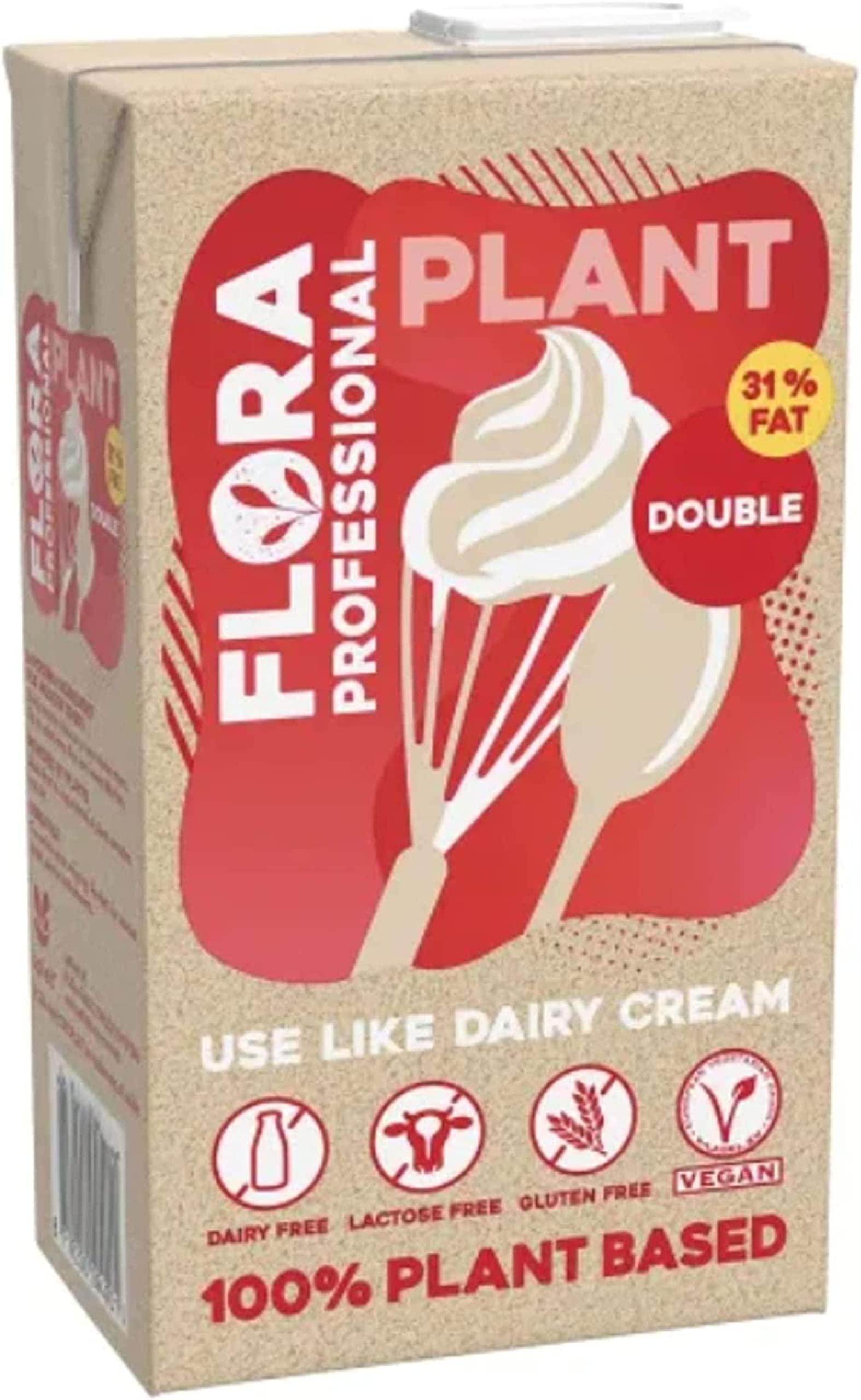 Professional Plant Double cream 100% Plant Based. : Amazon.co.uk: Grocery