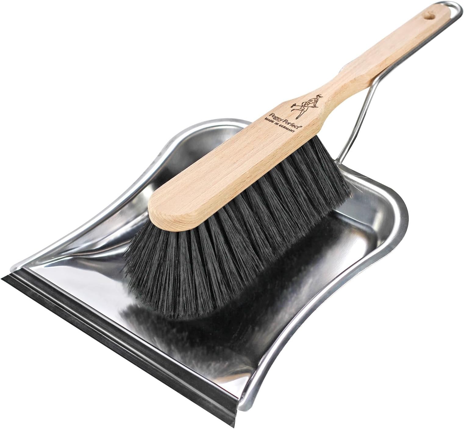 Peggy Perfect Premium Kehrgarnitur, Kehrset mit Buchenholz Handfeger ...