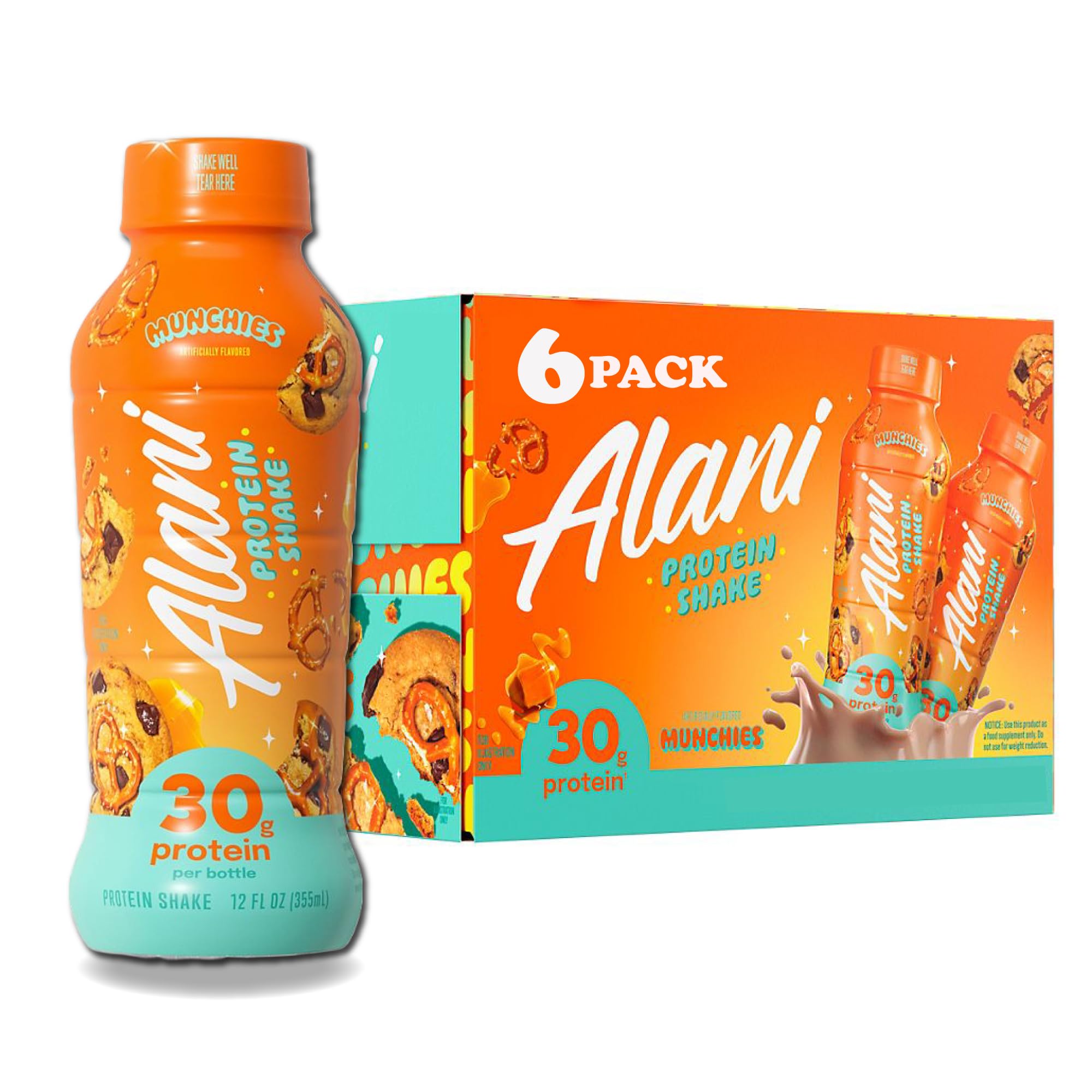 Amazon.com: NEW Alani High Protein Shake Munchies - Ready to Drink ...