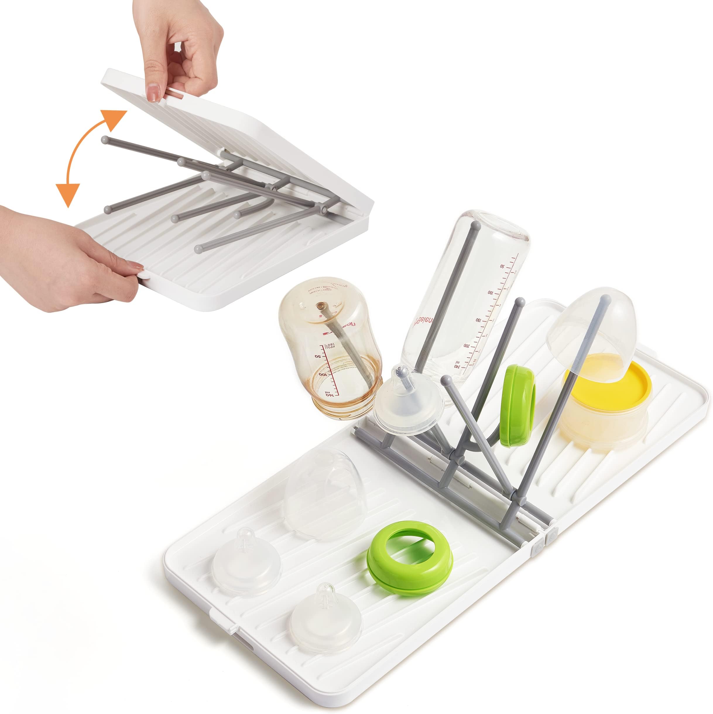 Amazon.com: Baby Bottle Drying Rack, Space Saving Bottle Dryer Holder ...