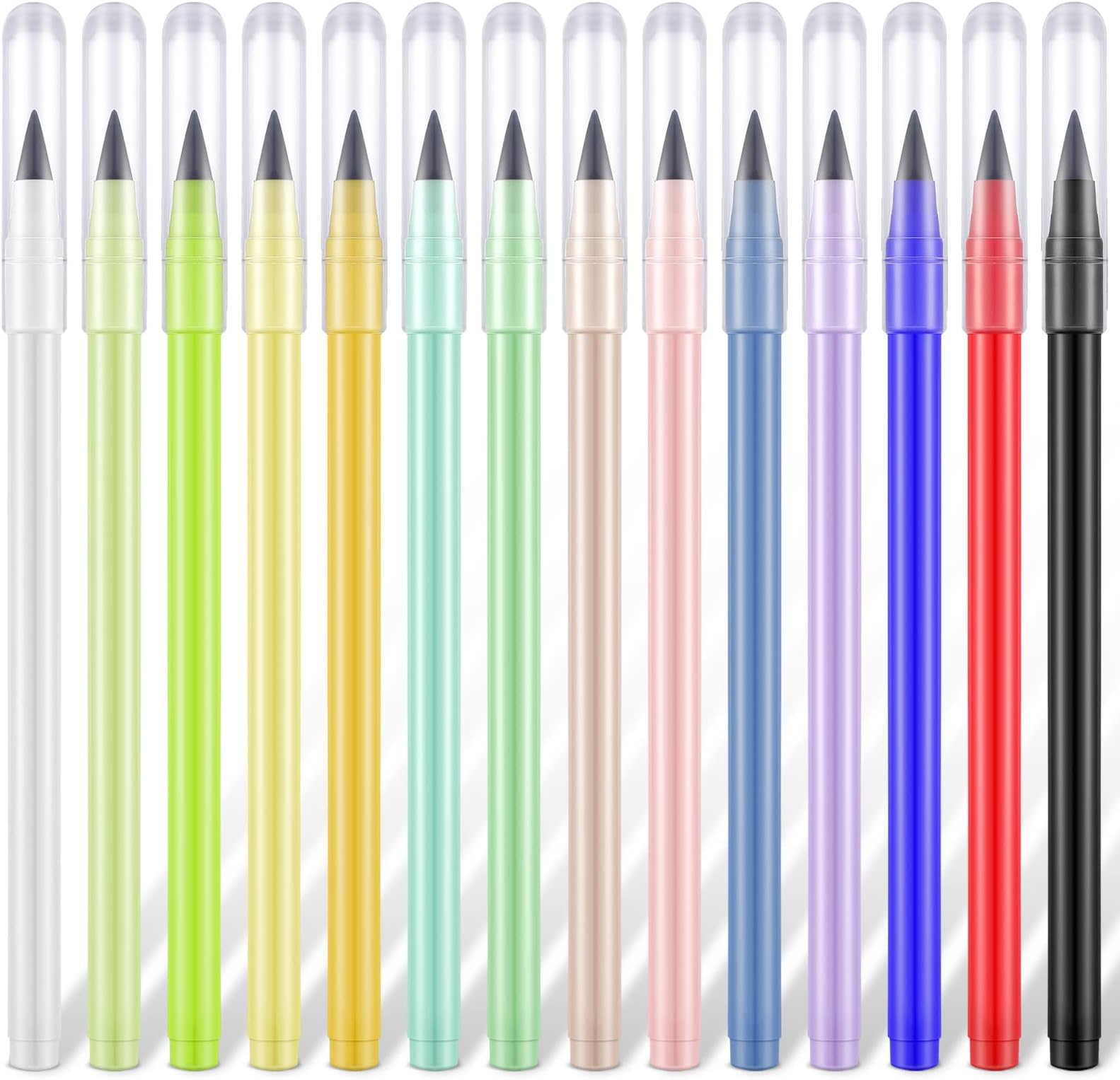 Amazon.com : Fuutreo 30 Pcs Inkless Pencil Everlasting Reusable Pencil ...