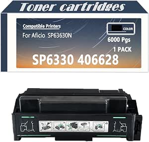 Amazon.com: YUNNRT SP6330 406628 Compatible for Ricoh SP6330 406628 ...