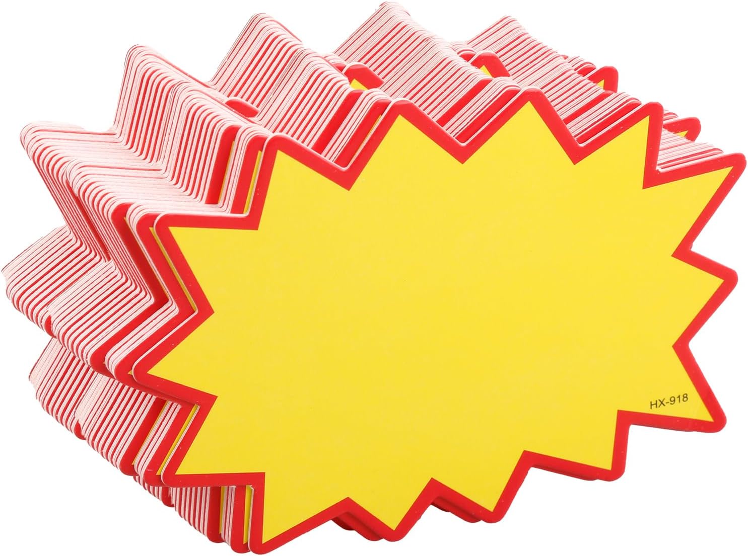 Tabanzhe Starburst Sign Stickers - Set of 100 Price Tags for Retail ...