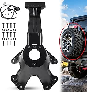 Dasbecan Spare Tire Holder Bracket Tire Carrier Rack Compatible with ...