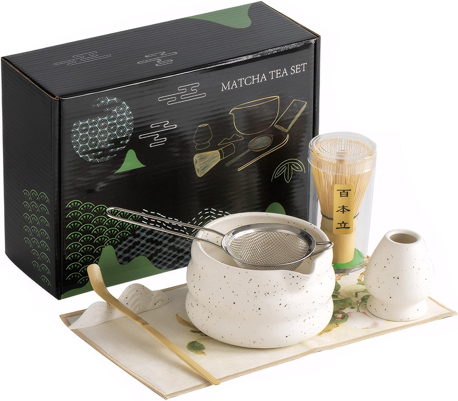 Matcha Set Matcha Kit 8Pcs Matcha Whisk Set Complete Matcha Making Set ...