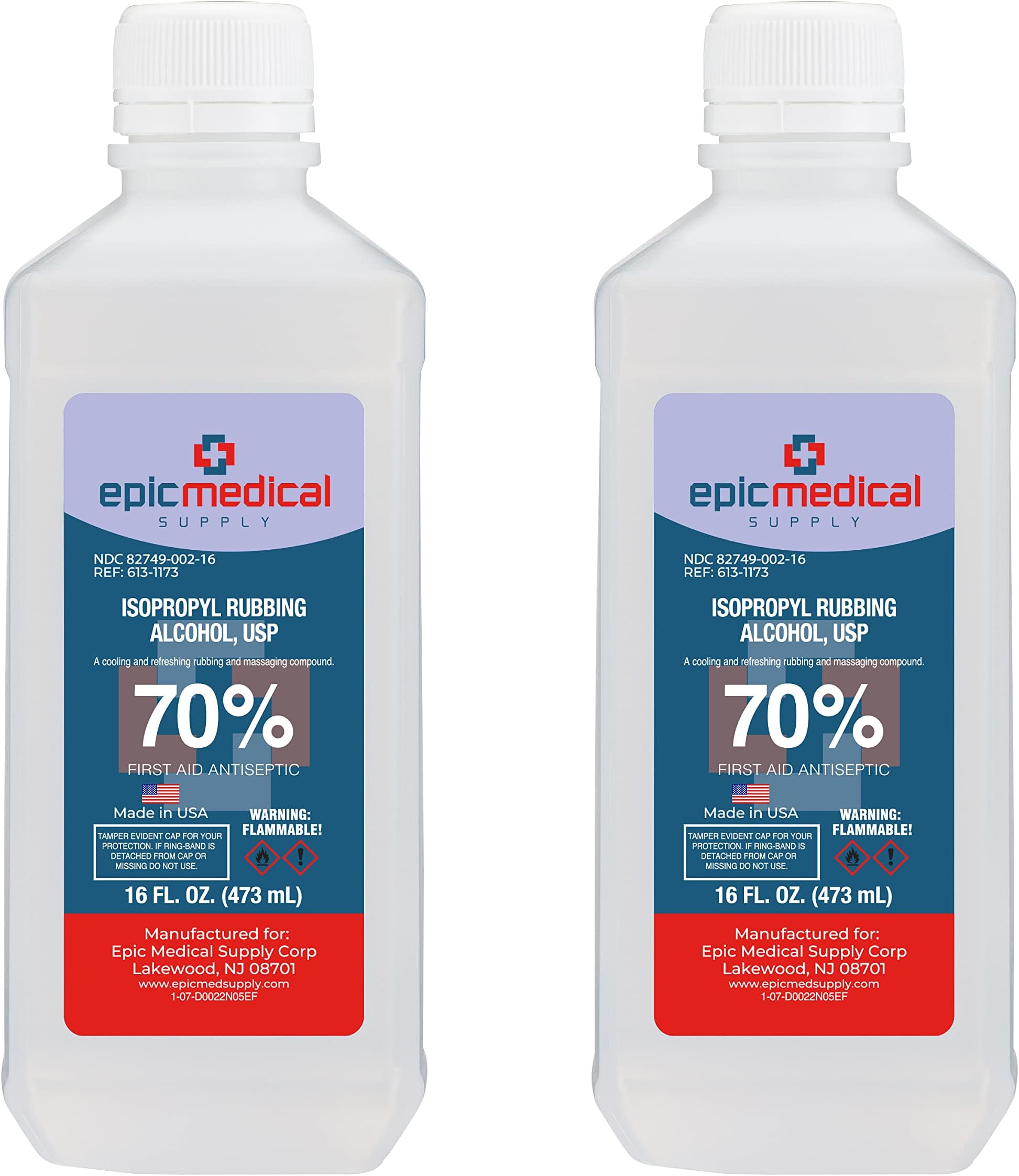 Amazon.com: McKesson 70% Isopropyl Rubbing Alcohol - First Aid ...