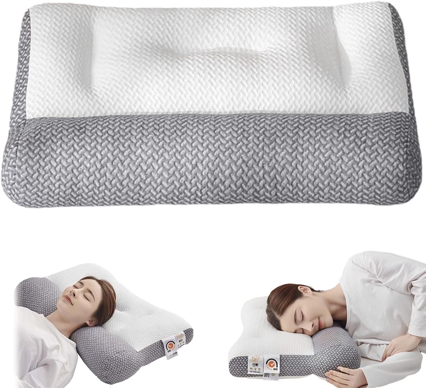 Amazon.com: Super Ergonomic Pillow, 2023 NewAdjustable Contour ...