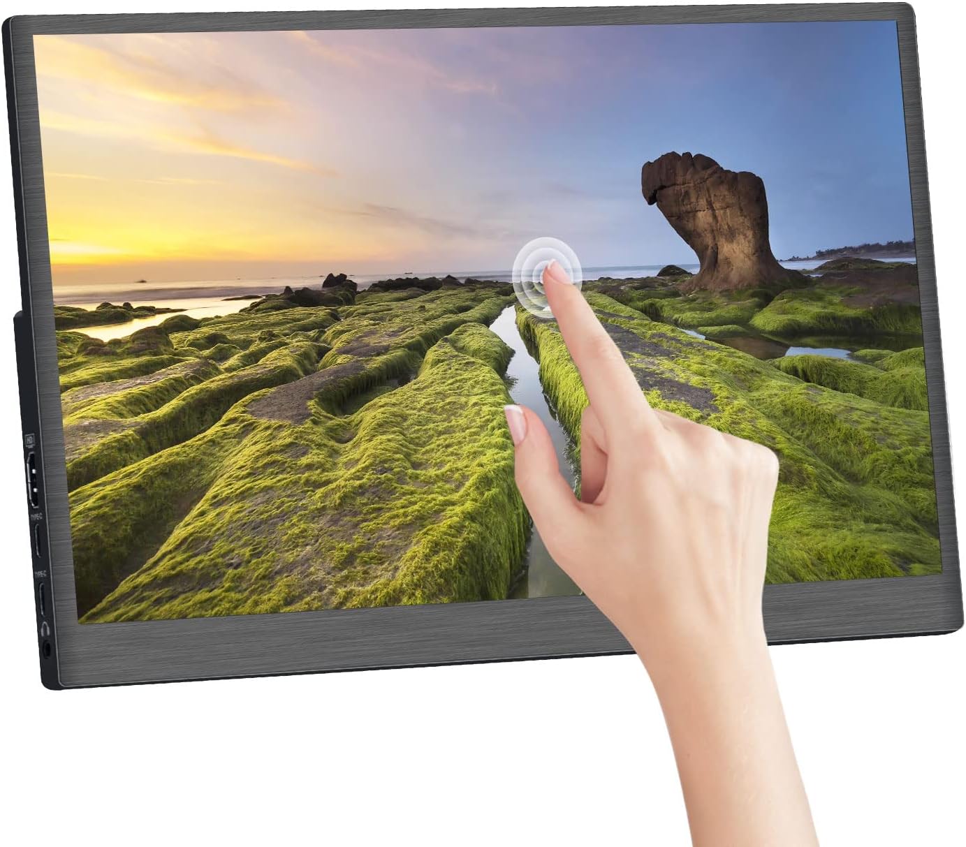 Portable Touchscreen Monitor 11.6 Inch 1366x768 LED Display Small Touch ...