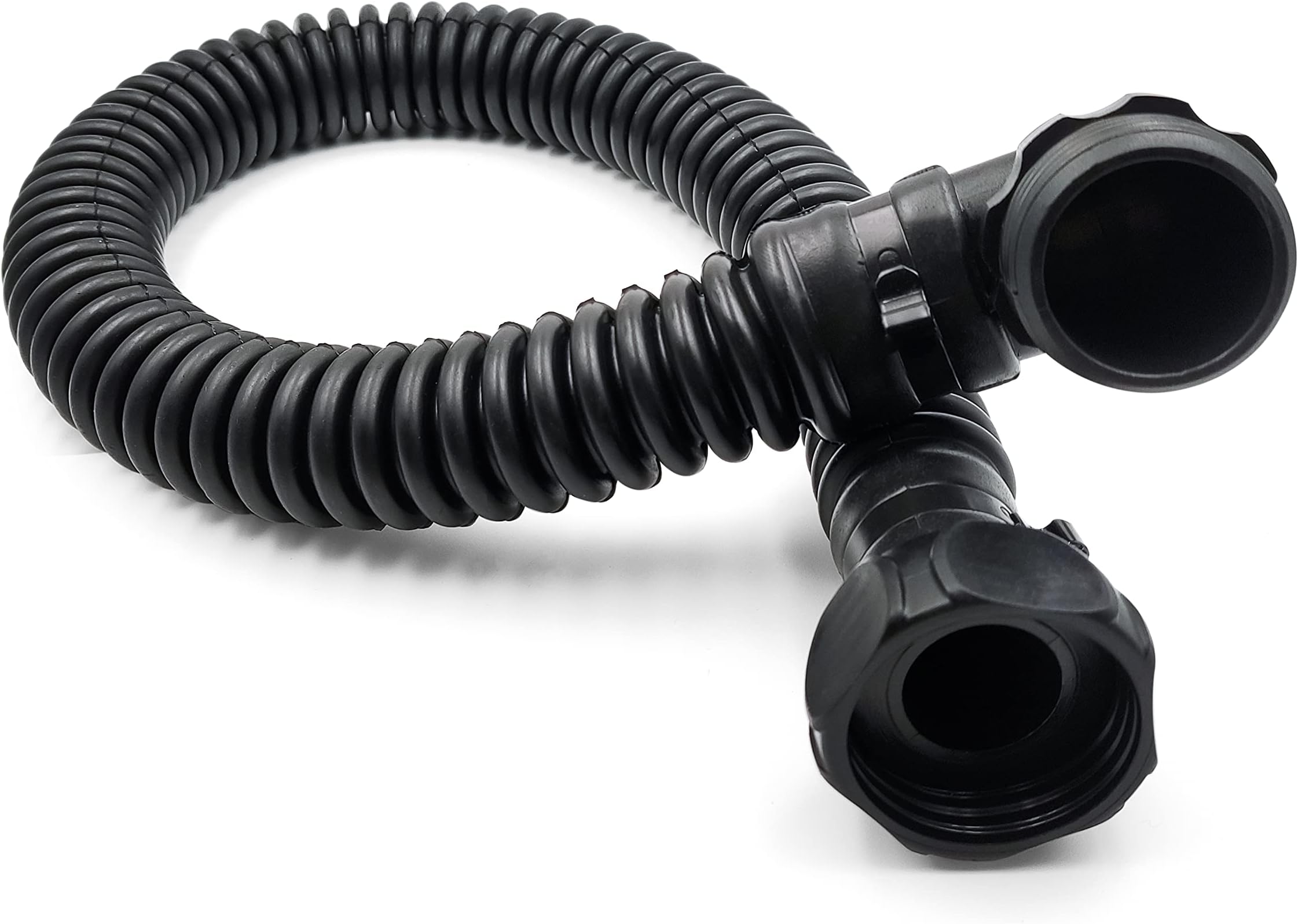 Kawazey 0.5M Rubber Gas Mask Hose with Fabric Protection for Connection ...