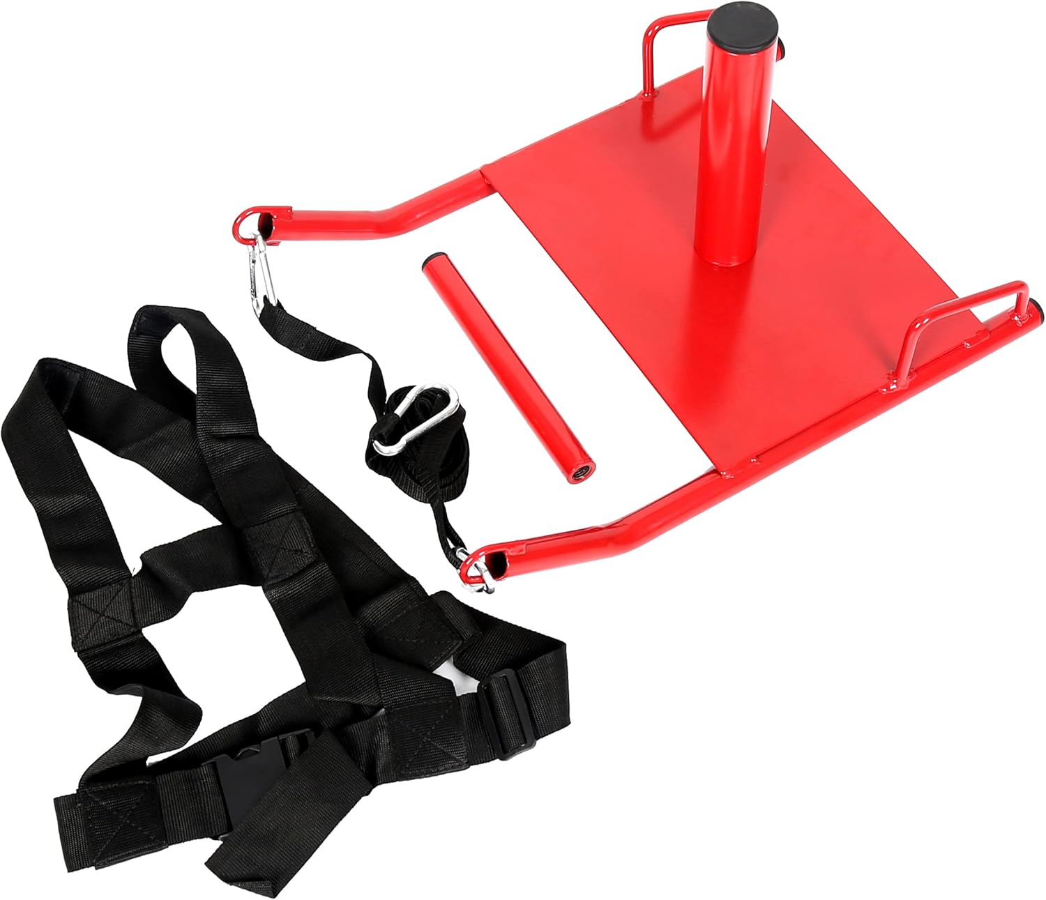 ECOTRIC Training Sled Padded Harness Trading Power Running Speed Sled ...