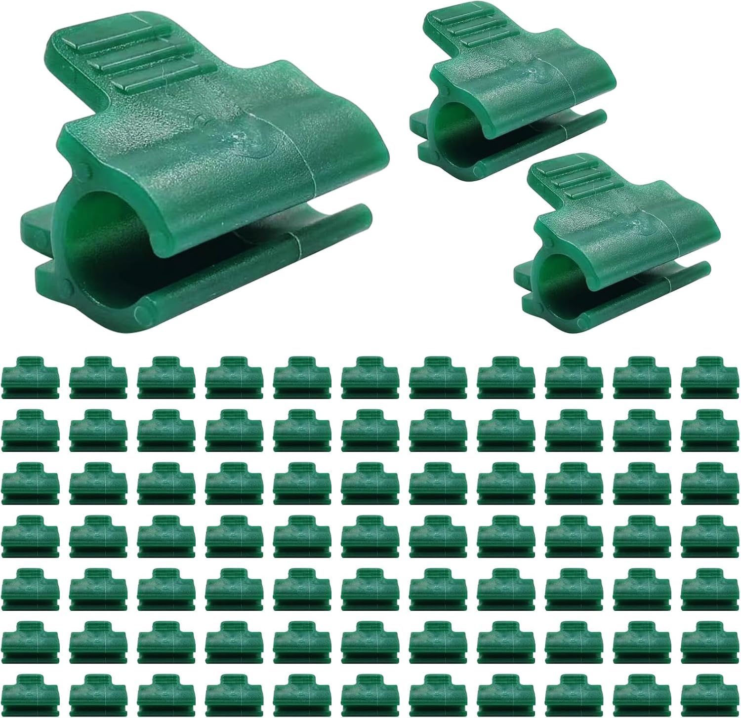 Amazon.com: Aginkgo 80 Pieces Greenhouse Pipe Clamps Fit for 13-14mm ...