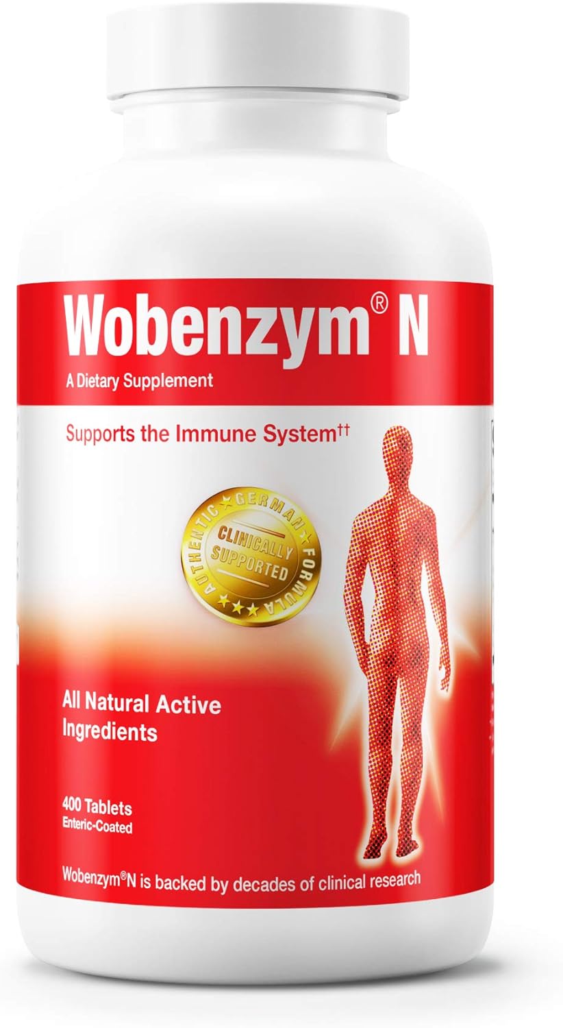 Amazon.com: Douglas Laboratories Wobenzym N - Authentic German ...