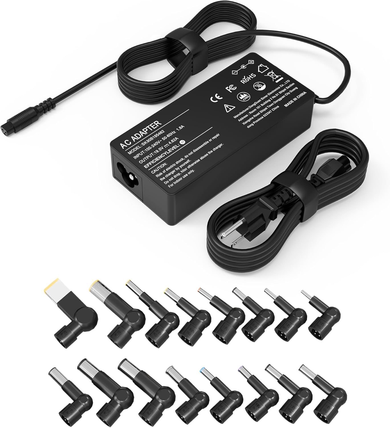 HAIYUNWU 90W Universal Laptop Charger Compatible with HP Lenovo Dell ...